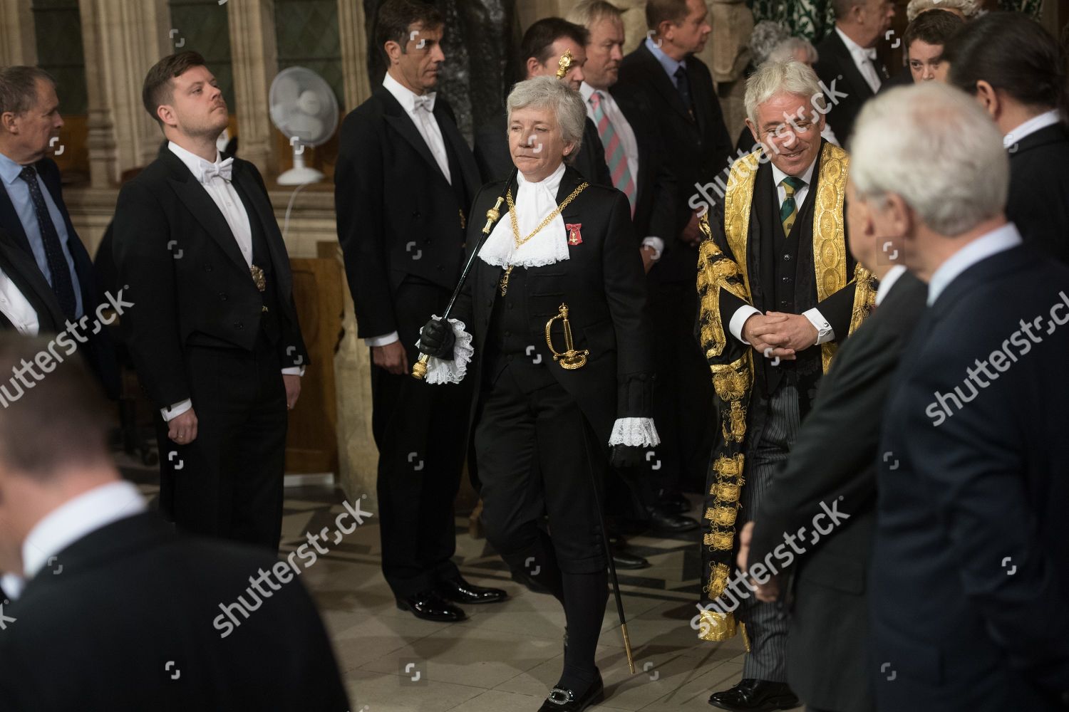 Black Rod Sarah Clarke Speaker House Editorial Stock Photo - Stock ...