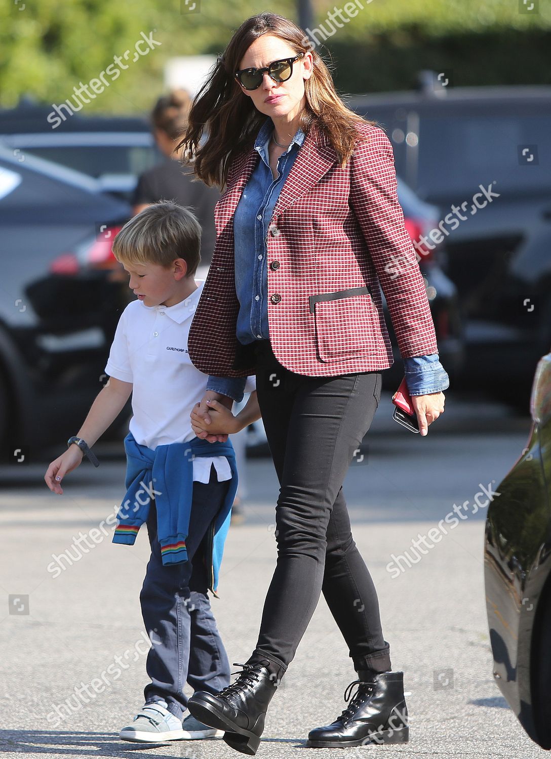 Samuel Affleck Jennifer Garner Editorial Stock Photo - Stock Image ...