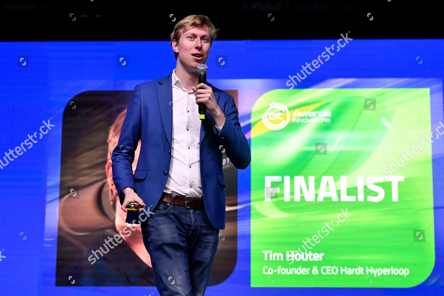 Tim Houter Netherlands Nominee Award European Editorial Stock Photo ...
