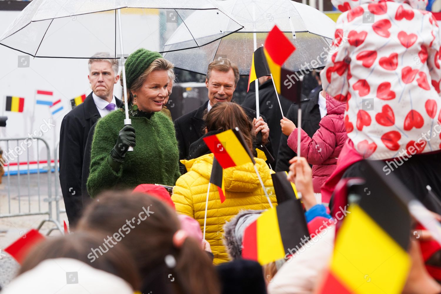 King Philippe Queen Mathilde Welcome Ceremony Editorial Stock Photo ...