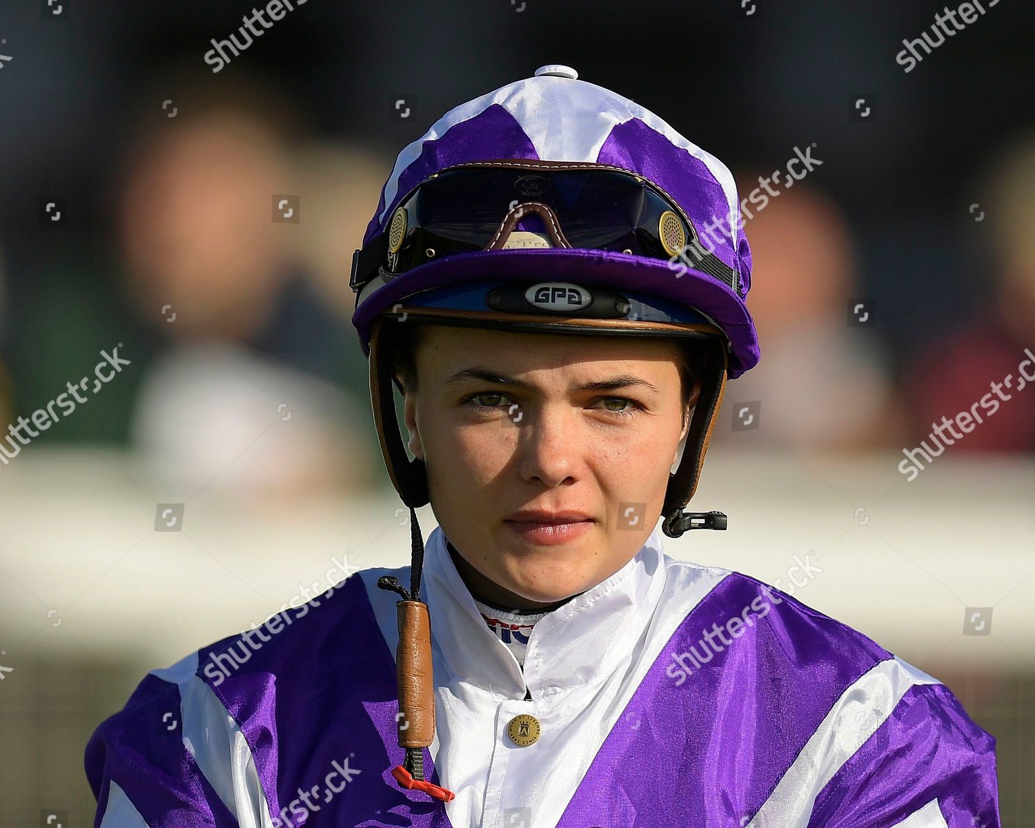 Jockey Megan Nicholls During Horse Racing Editorial Stock Photo - Stock Image | Shutterstock