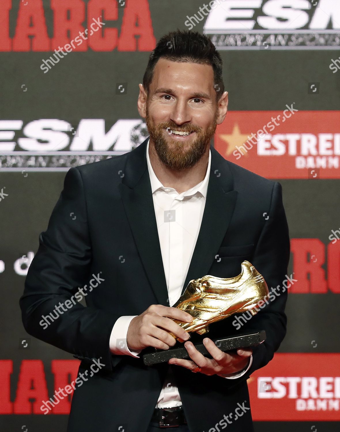 Barcelonas Fc Argentine Forward Lionel Messi Editorial Stock Photo ...