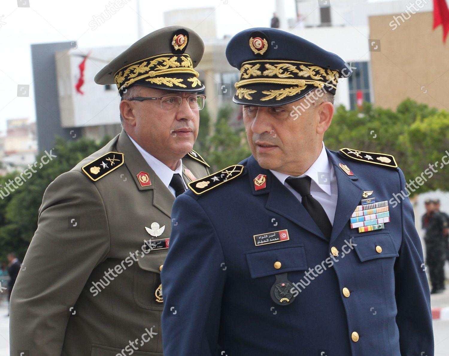 Members Tunisian Army Attend Official Ceremony Editorial Stock Photo ...
