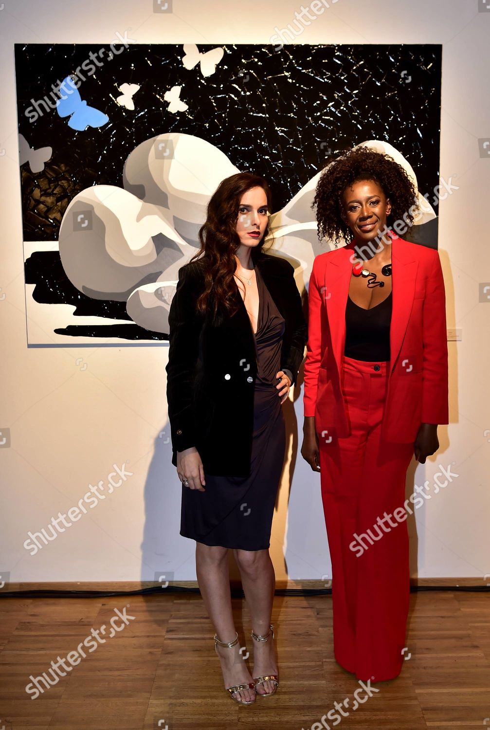 Paola Fiorido Sylvie Lubamba Editorial Stock Photo - Stock Image ...