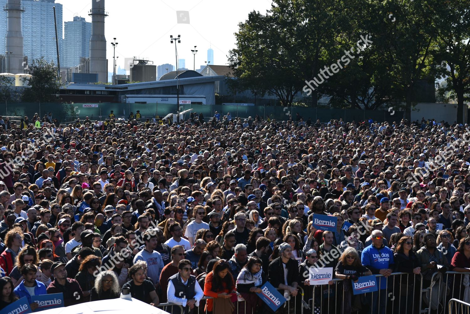 Rally Queen Bridge Park Queens Editorial Stock Photo - Stock Image ...