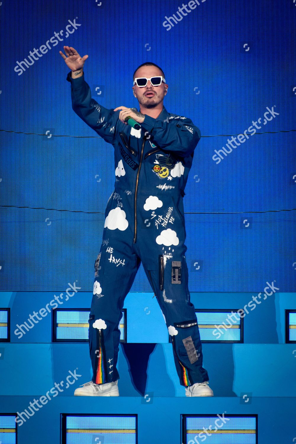 Colombian Reggaeton Singer J Balvin Editorial Stock Photo - Stock Image ...