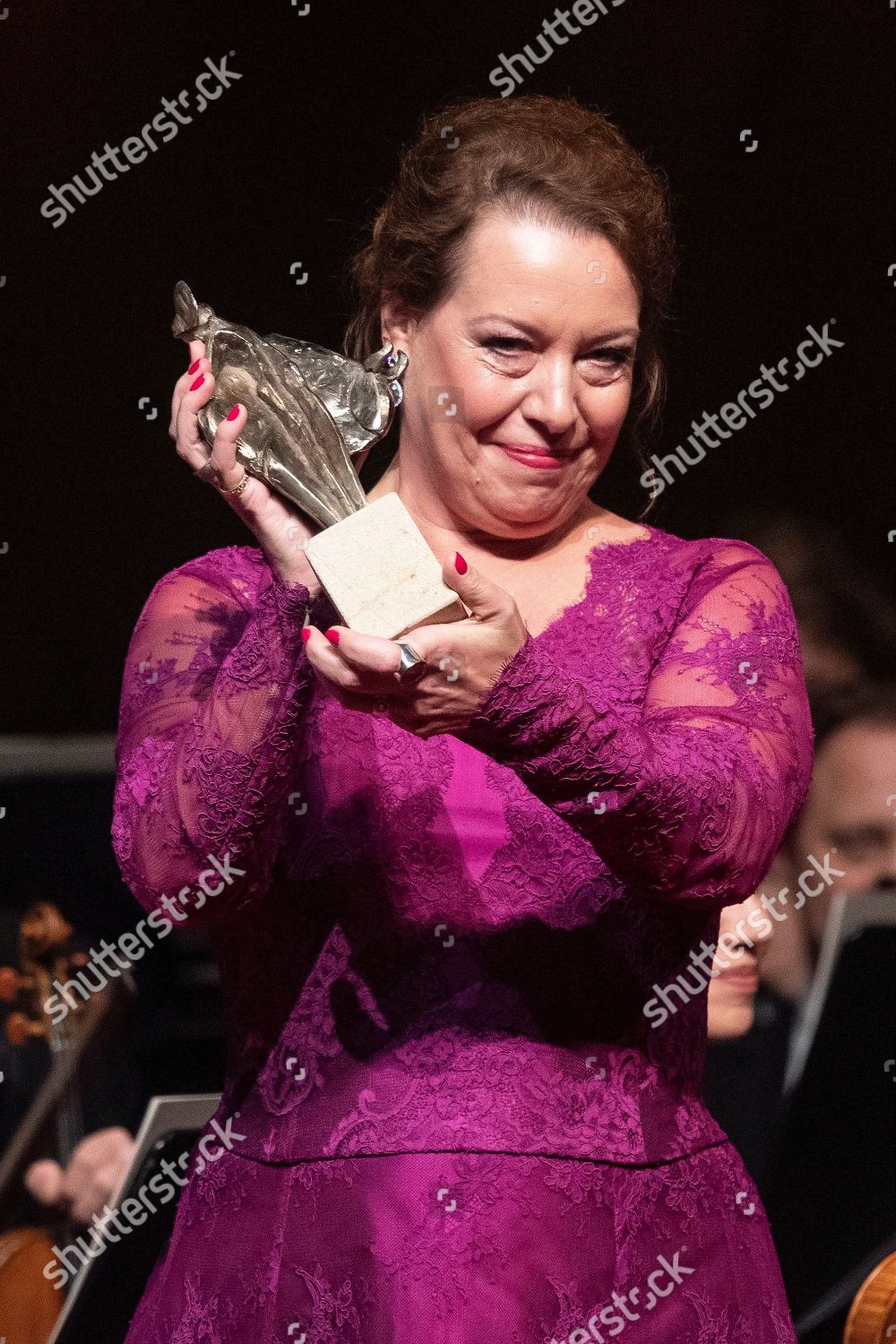 Swedish Opera Singer Nina Stemme Poses Editorial Stock Photo - Stock ...