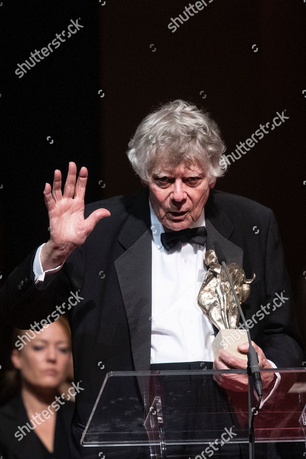 Us Billionaire Gordon Getty Speaks On Editorial Stock Photo - Stock ...