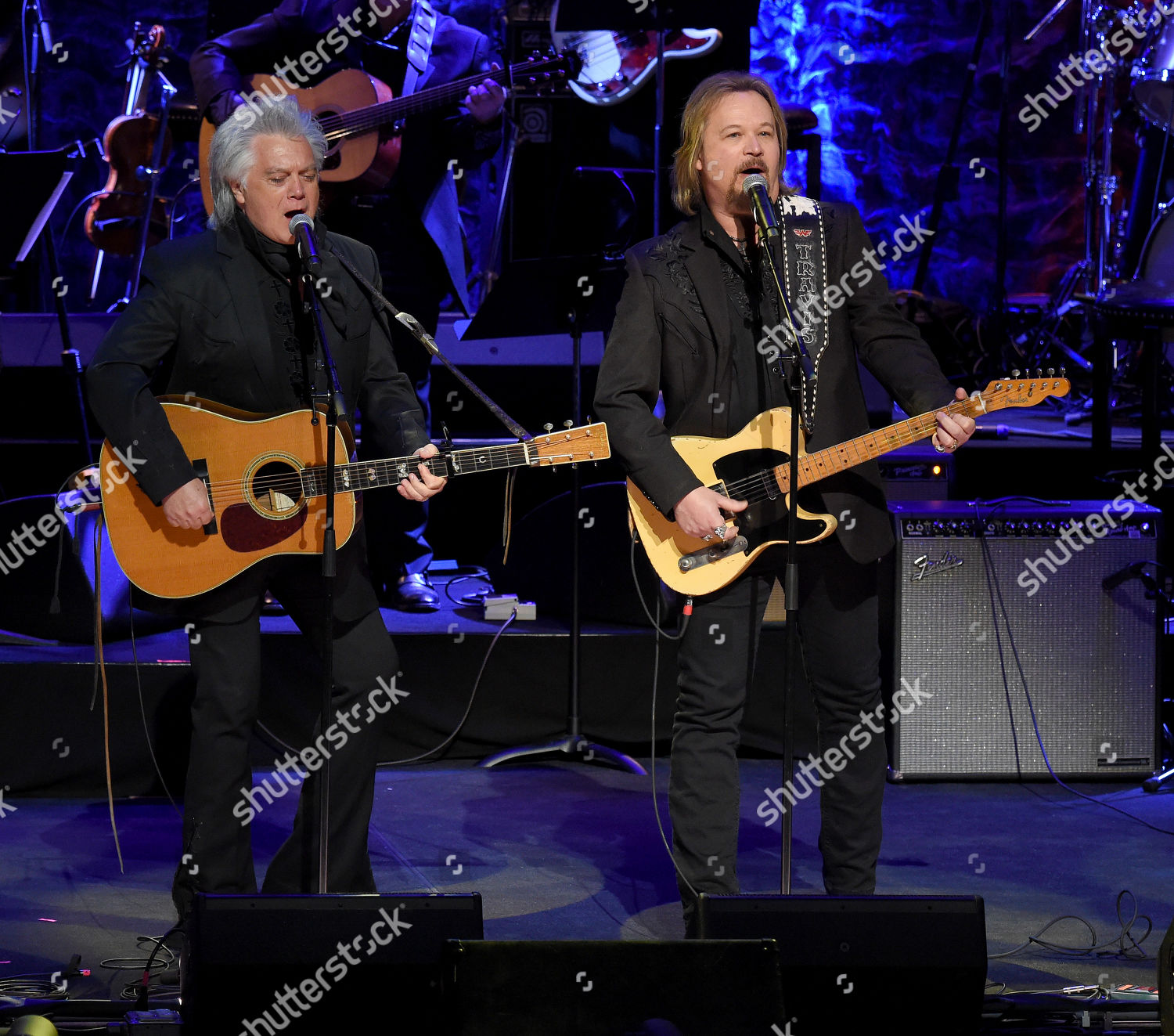Marty Stuart Travis Tritt Editorial Stock Photo - Stock Image ...
