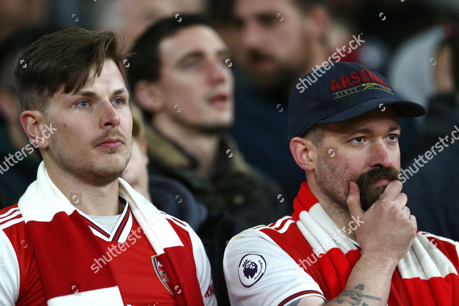 Arsenal Fans Editorial Stock Photo - Stock Image | Shutterstock