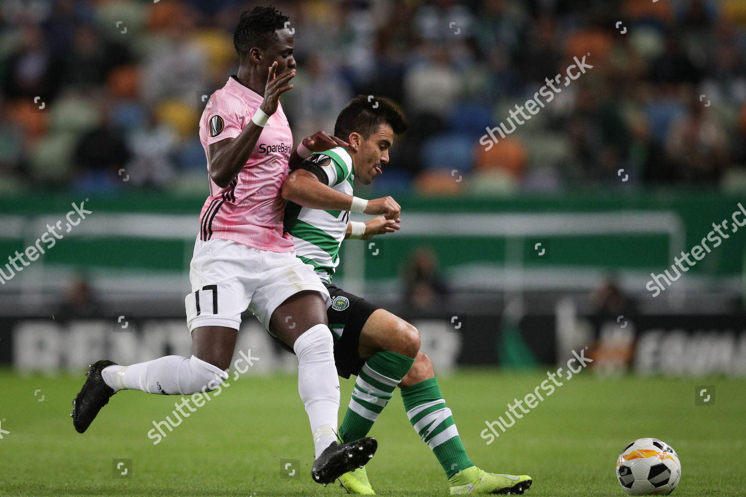 Sportings Lisbon Player Marcus Acuna Fighting Editorial Stock Photo ...