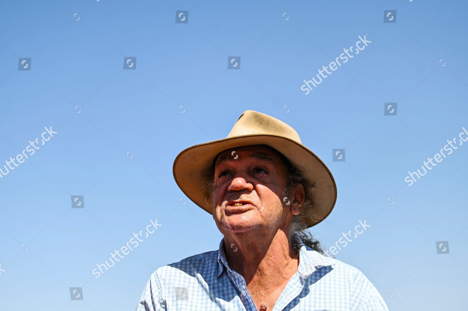 Aboriginal Australian Activist Vincent Forrester Speaks Editorial Stock ...