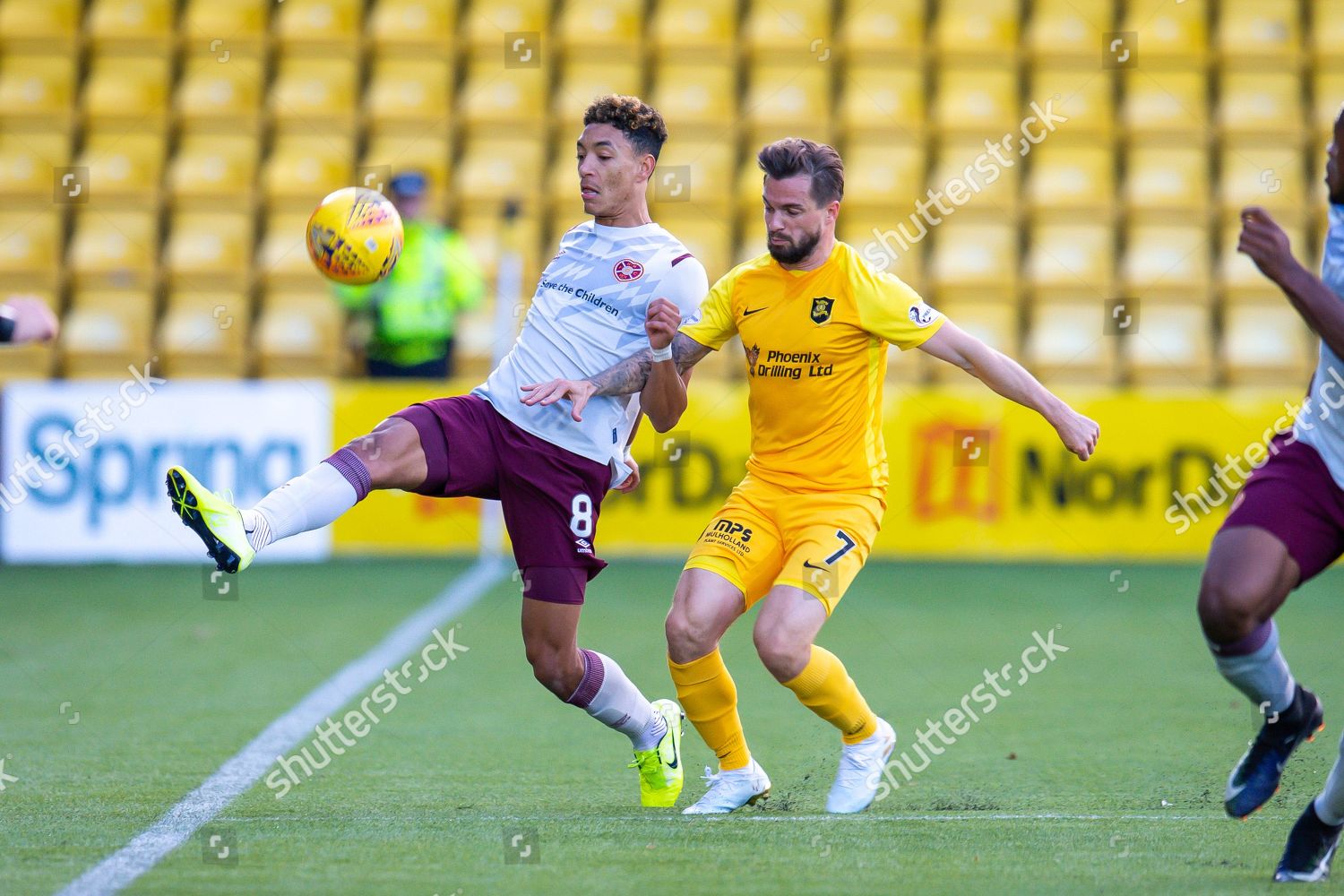 Sean Clare 8 Heart Midlothian Fc Editorial Stock Photo - Stock Image ...