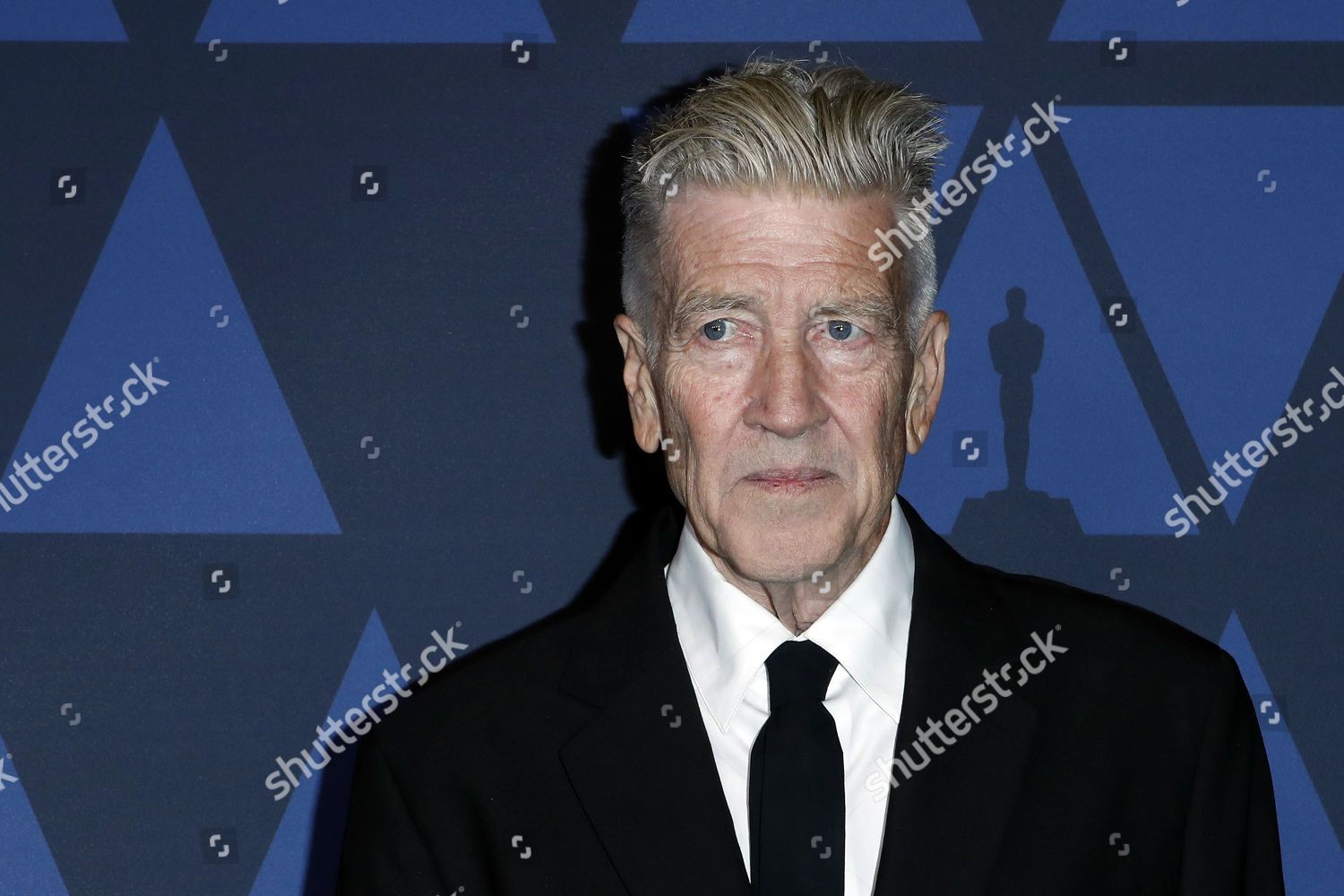 David Lynch Poses On Red Carpet Editorial Stock Photo - Stock Image ...