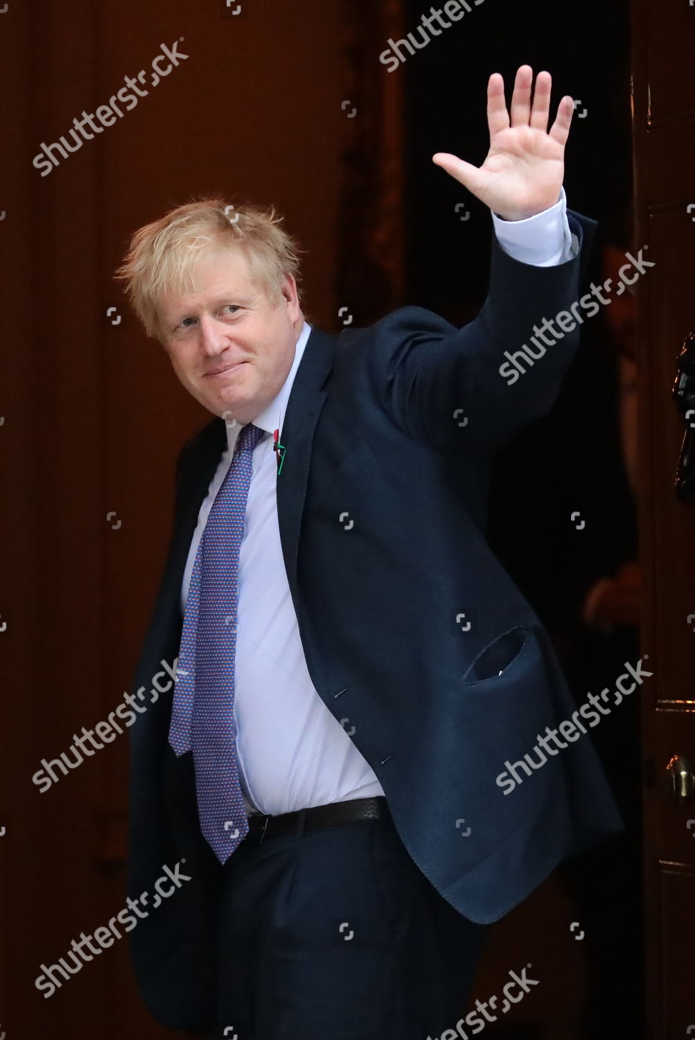 Prime Minister Boris Johnson Outside 10 Editorial Stock Photo - Stock ...