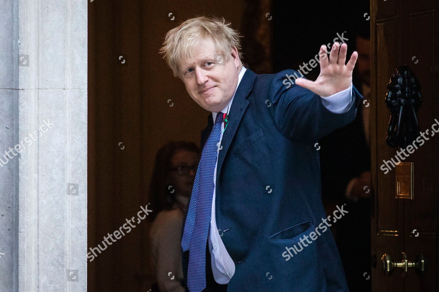 Prime Minister Boris Johnson Outside 10 Editorial Stock Photo - Stock ...