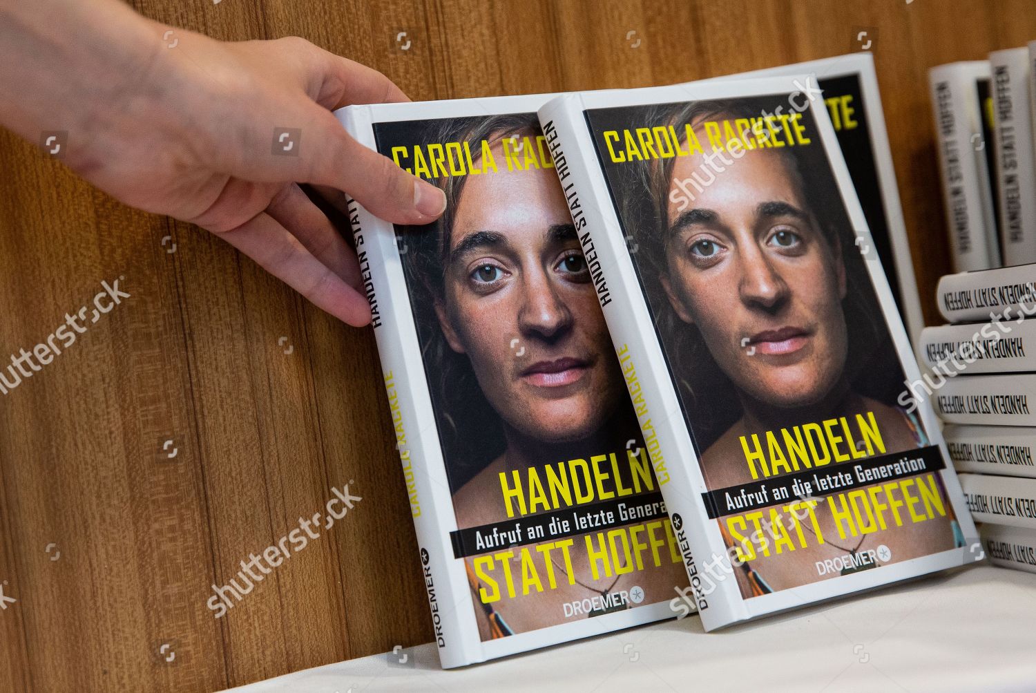 Book By Carola Rackete On Display Editorial Stock Photo - Stock Image ...