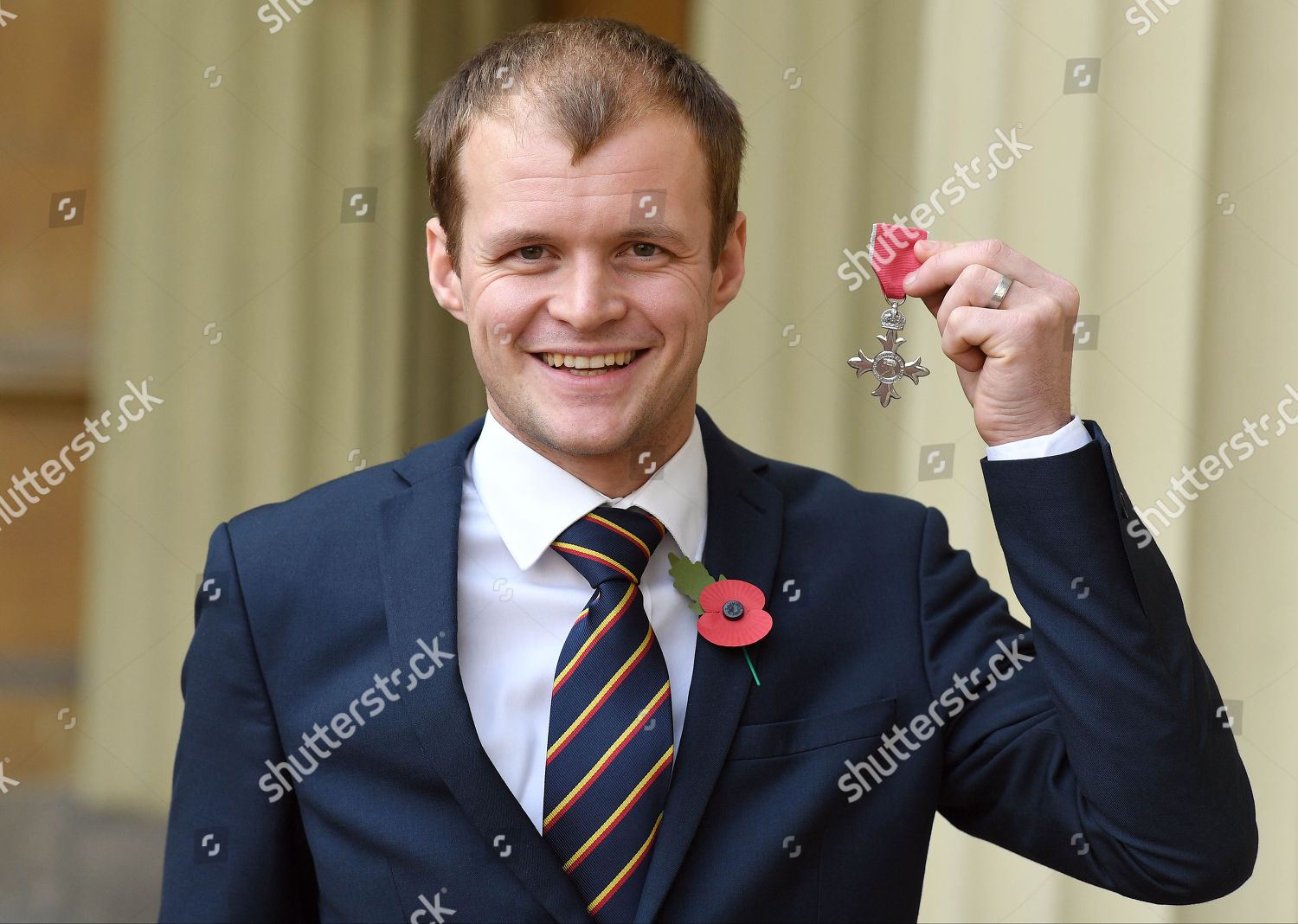 Connor Roe His Mbe Presented Buckingham Editorial Stock Photo - Stock ...