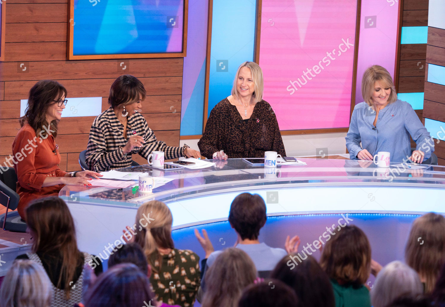 Andrea Mclean Trisha Goddard Carol Mcgiffin Editorial Stock Photo ...