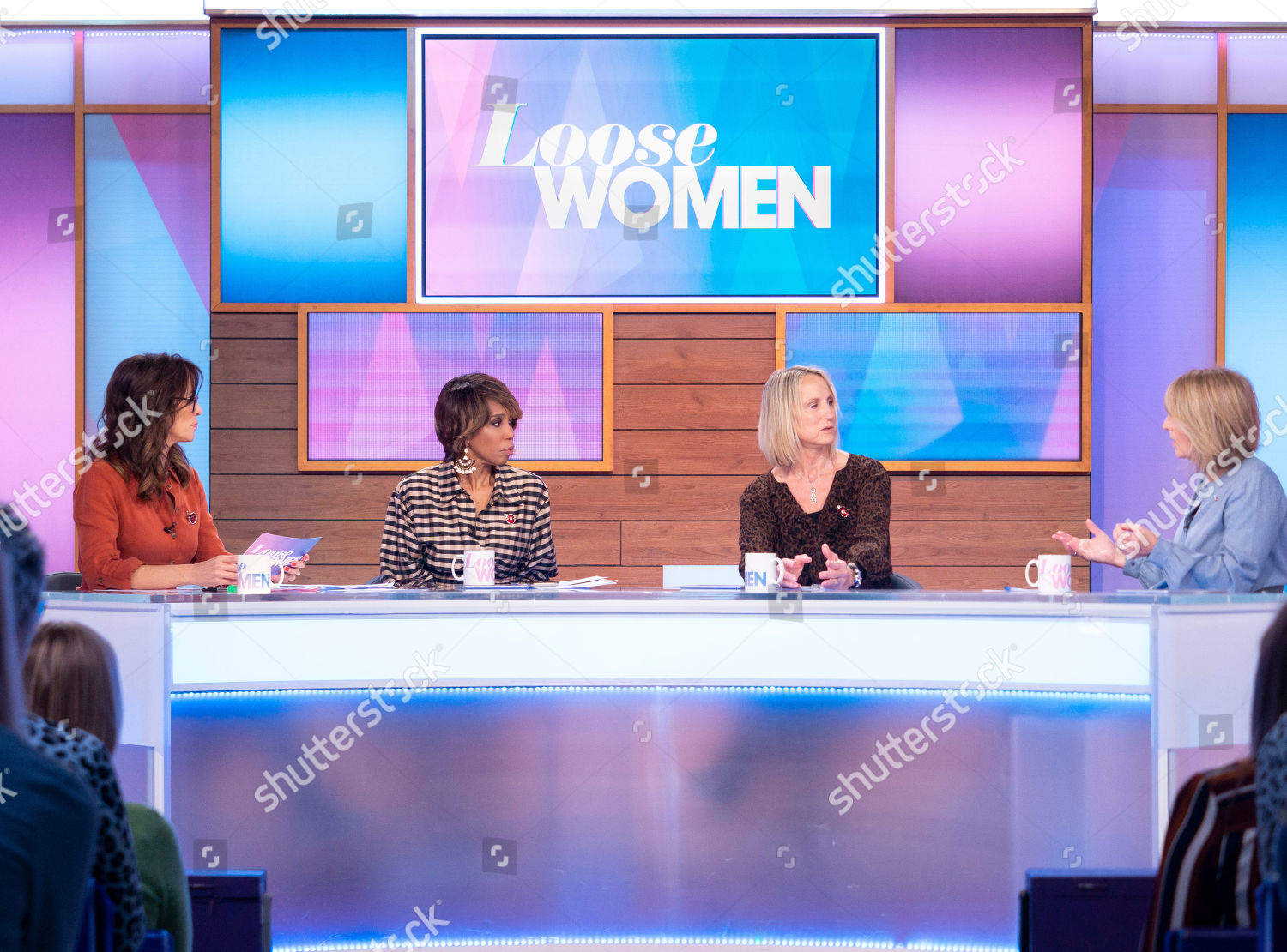 Andrea Mclean Trisha Goddard Carol Mcgiffin Editorial Stock Photo ...