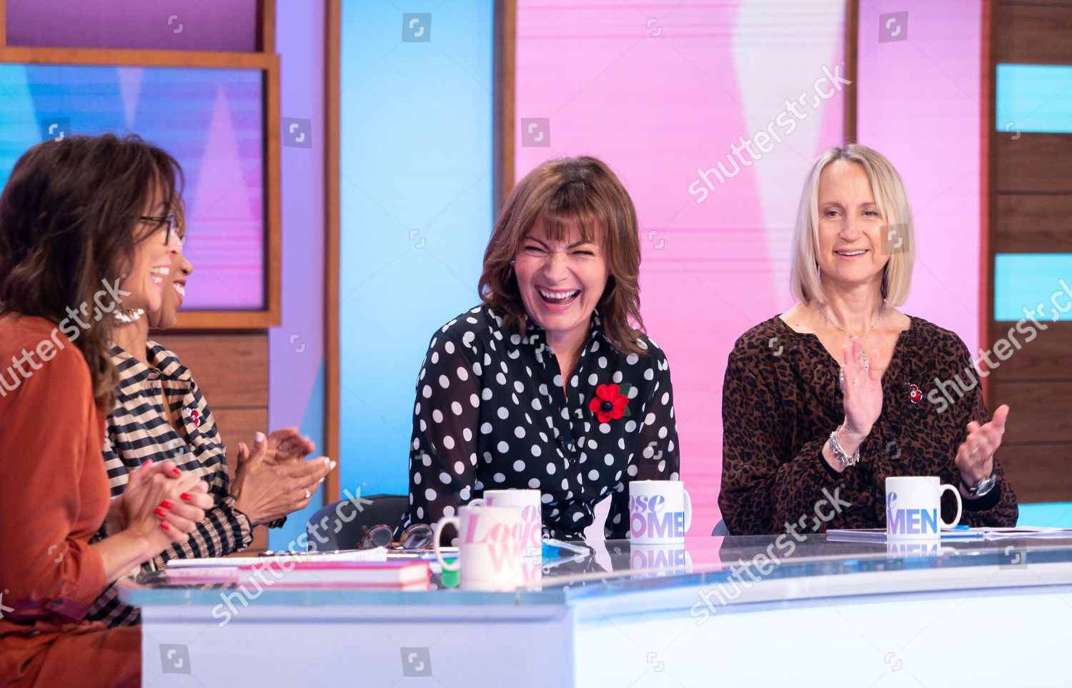 Andrea Mclean Trisha Goddard Lorraine Kelly Editorial Stock Photo ...