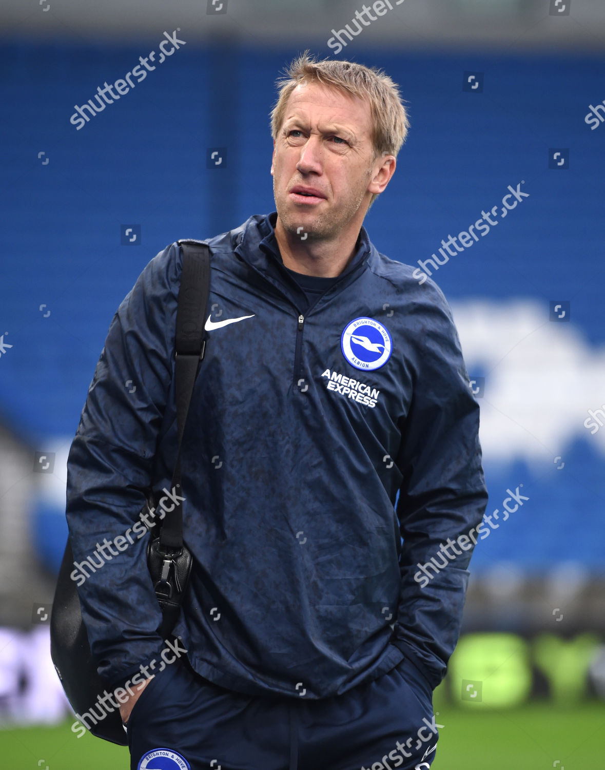 Brighton Head Coach Graham Potter Arrives Editorial Stock Photo - Stock ...