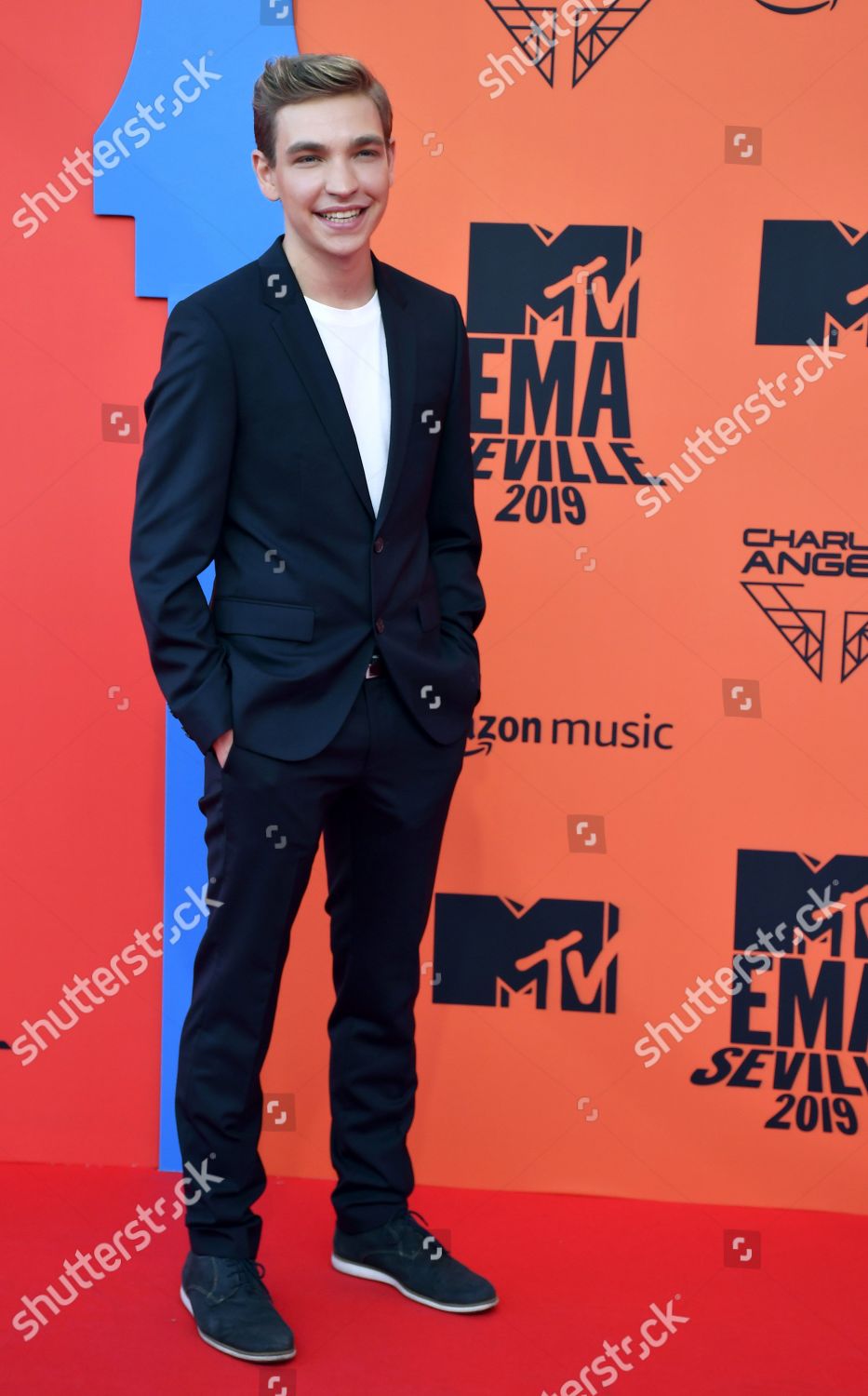 German Singer Paul Lino Krenz Attends Editorial Stock Photo - Stock ...