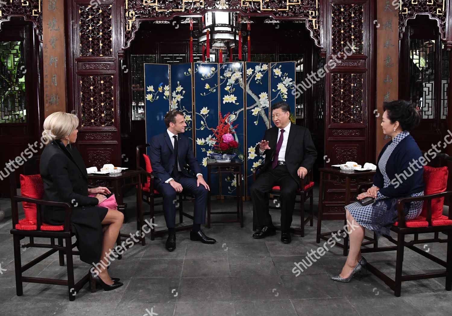Chinese President Xi Jinping His Wife Editorial Stock Photo - Stock ...