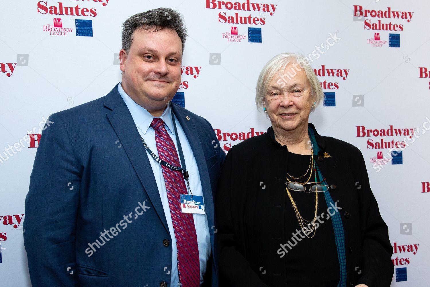 Beverly Emmons Receives 50 Year Pin Editorial Stock Photo - Stock Image ...