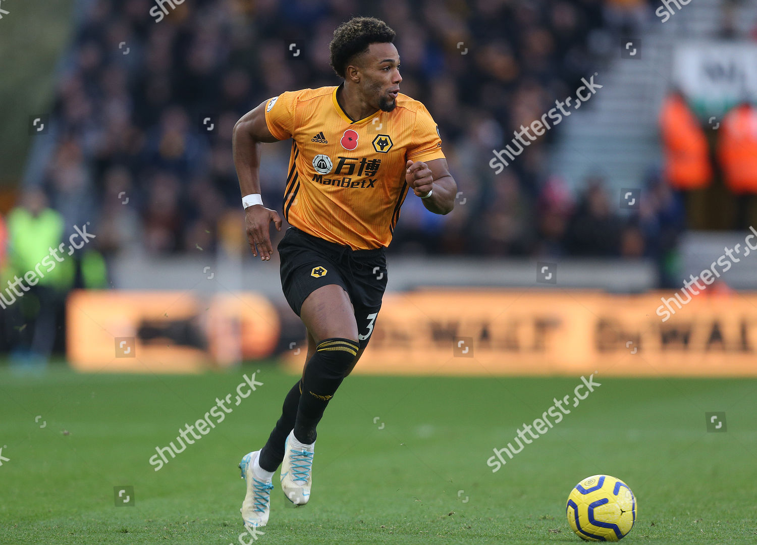 Wolverhampton Wanderers Adama Traore Editorial Stock Photo - Stock ...