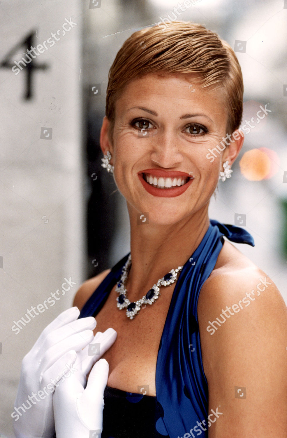 Model Paula Hamilton Pictured Wearing Hardy Editorial Stock Photo ...
