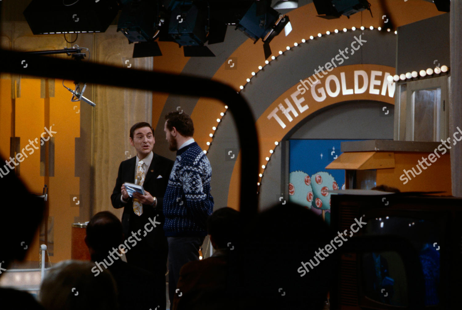 Behind Scenes Tv Studio Recording Featuring Editorial Stock Photo ...