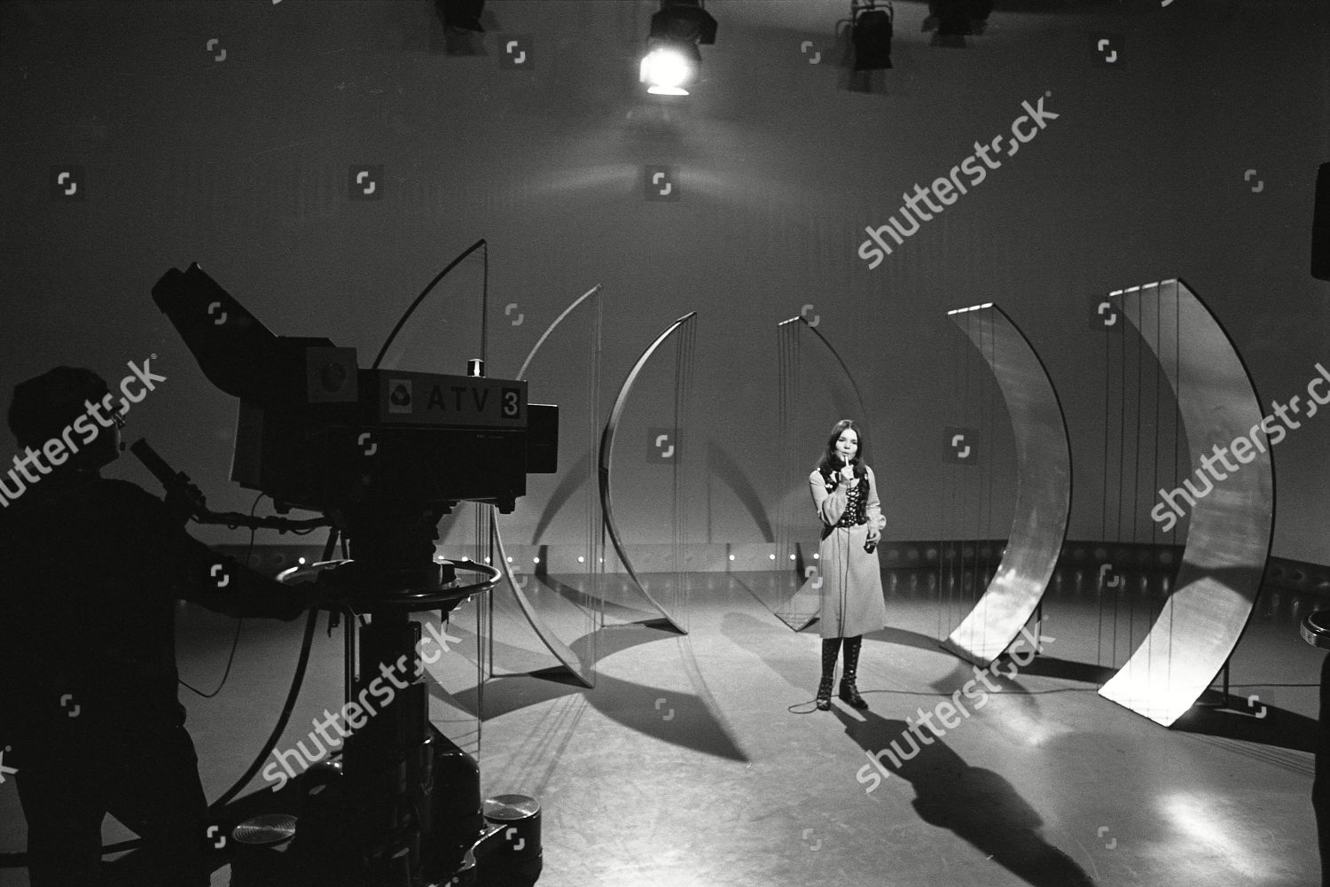 Behind Scenes Tv Studio Recording Featuring Editorial Stock Photo ...