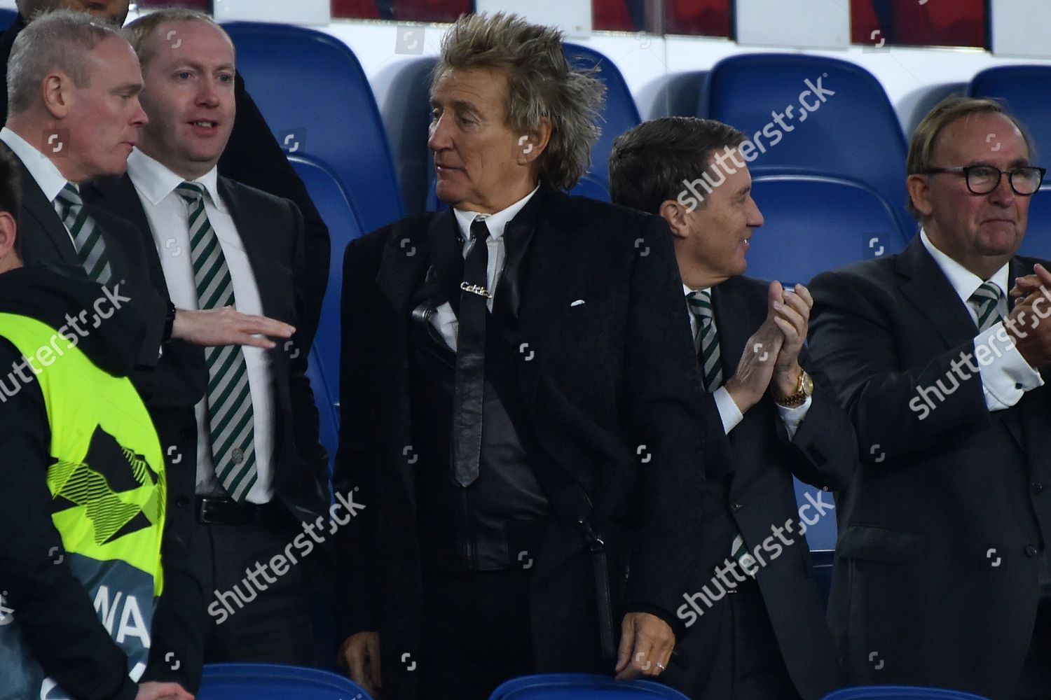 Rod Stewart Celebrates Stand He Watches Editorial Stock Photo - Stock ...
