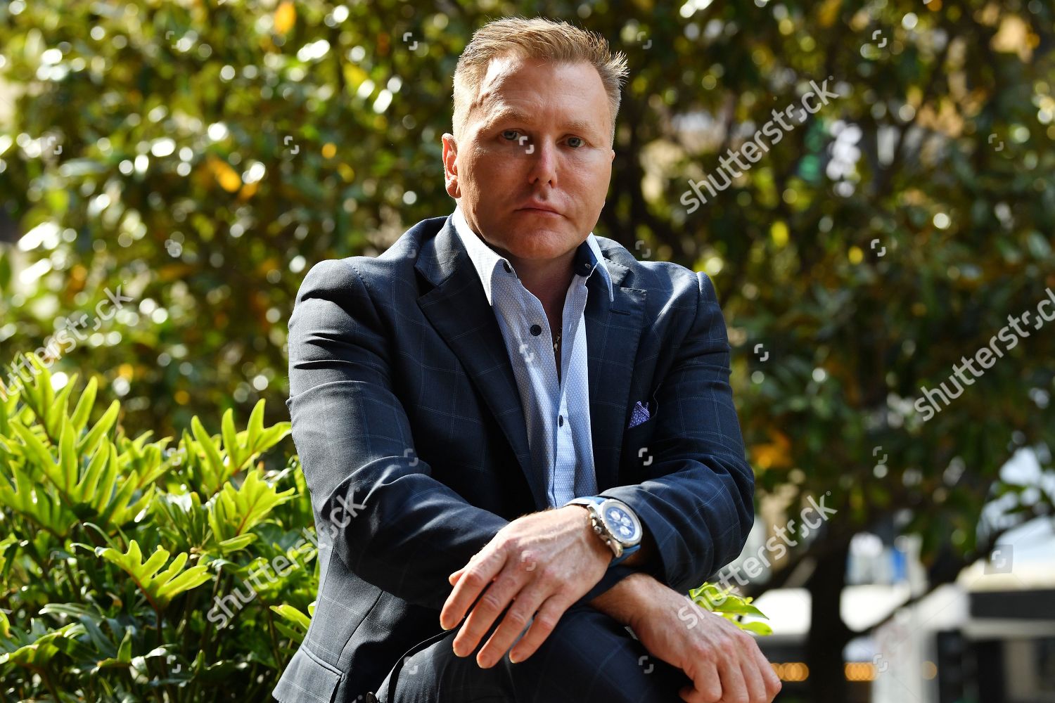 Bryan Wiseman Poses Photograph Outside Downing Editorial Stock Photo ...