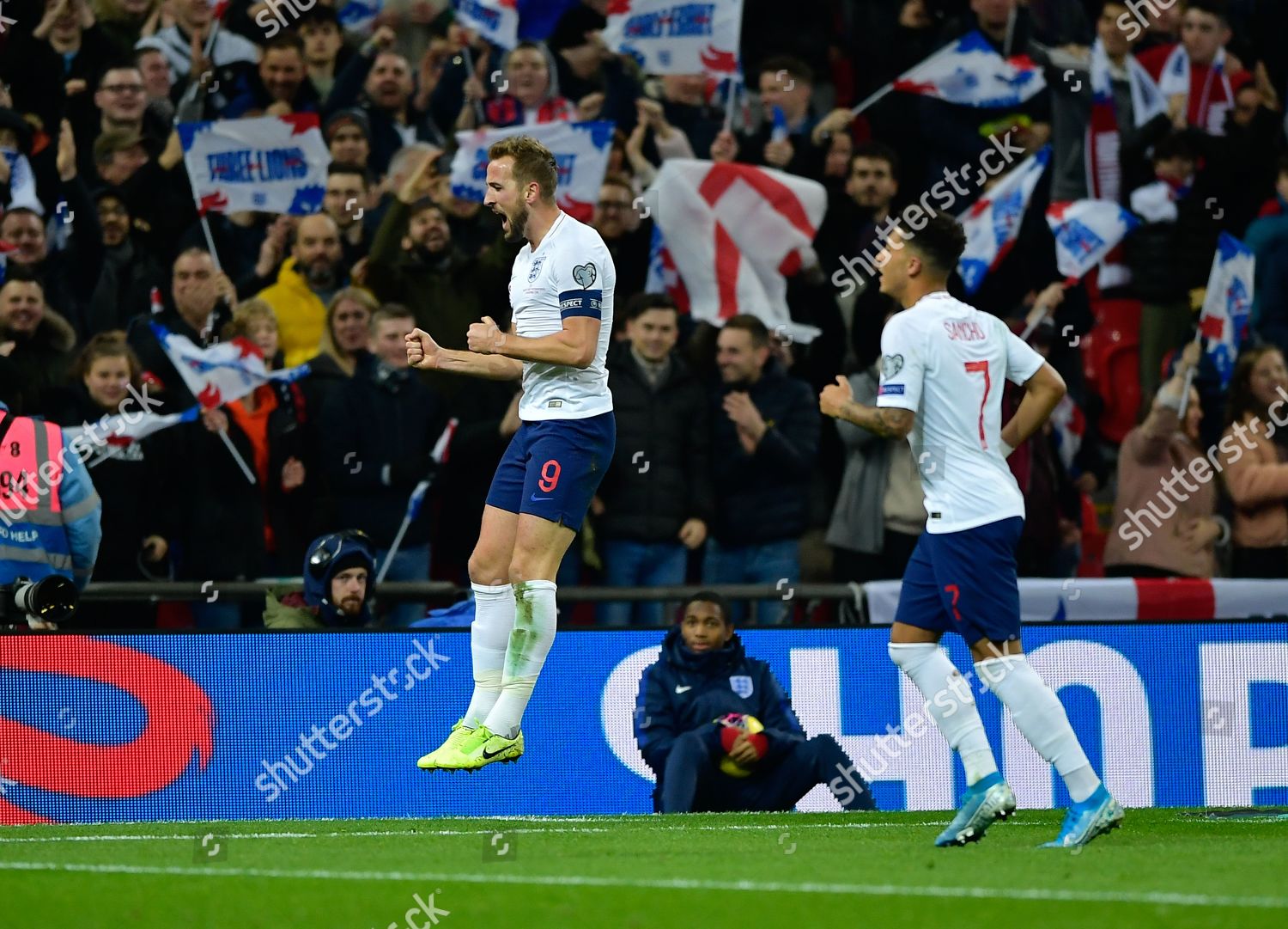 Harry Kane England Celebrating His Second Editorial Stock Photo - Stock ...