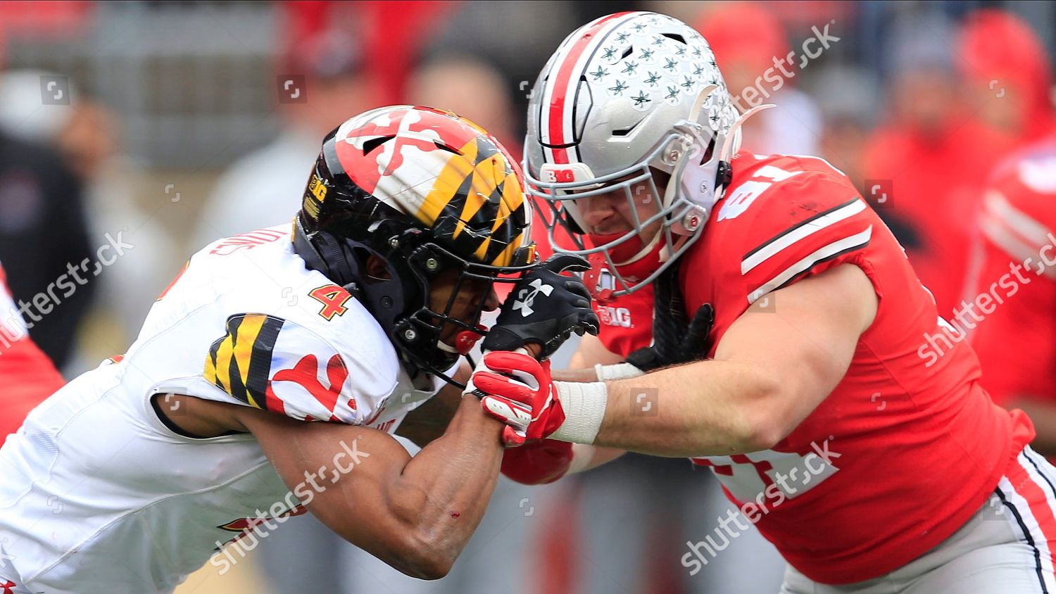 Ohio State Buckeyes Tight End Jake Editorial Stock Photo - Stock Image ...