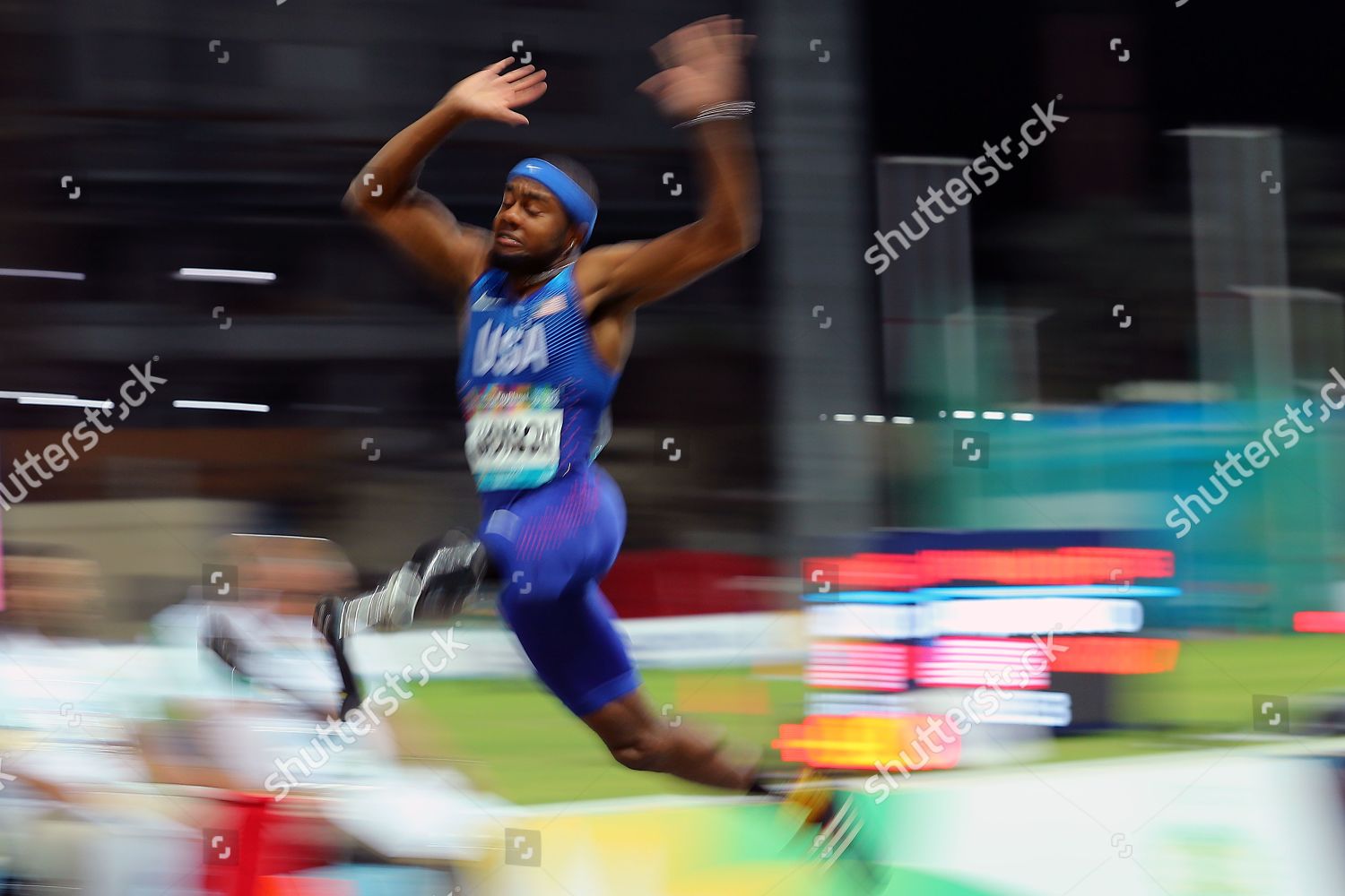 Desmond Jackson Usa Action During Long Editorial Stock Photo - Stock ...
