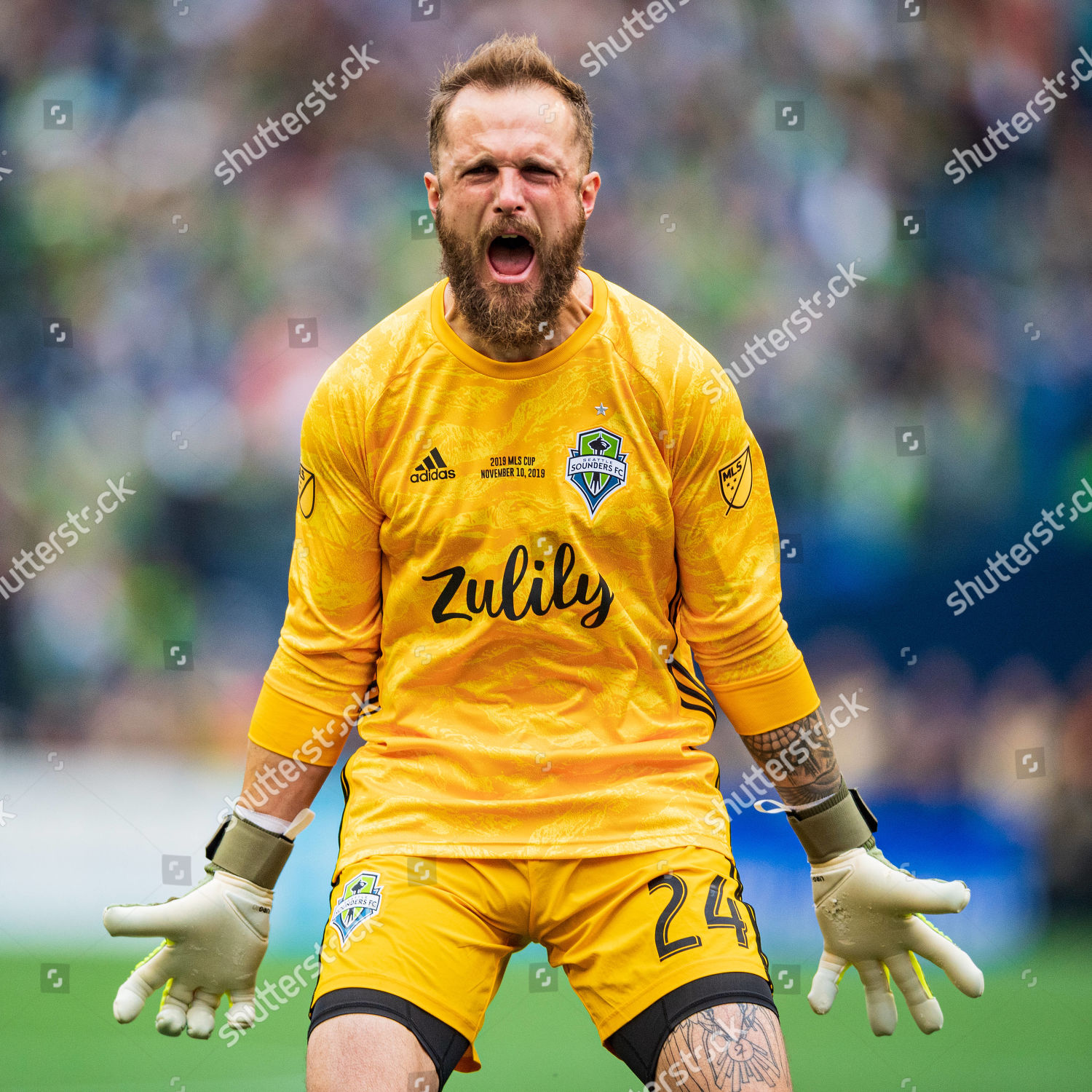 Seattle Sounders Goalkeeper Stefan Frei 24 Editorial Stock Photo ...