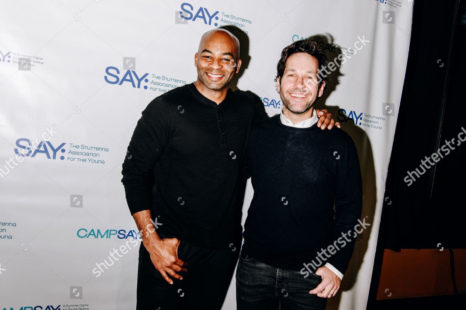 Brandon Victor Dixon Paul Rudd Editorial Stock Photo - Stock Image ...