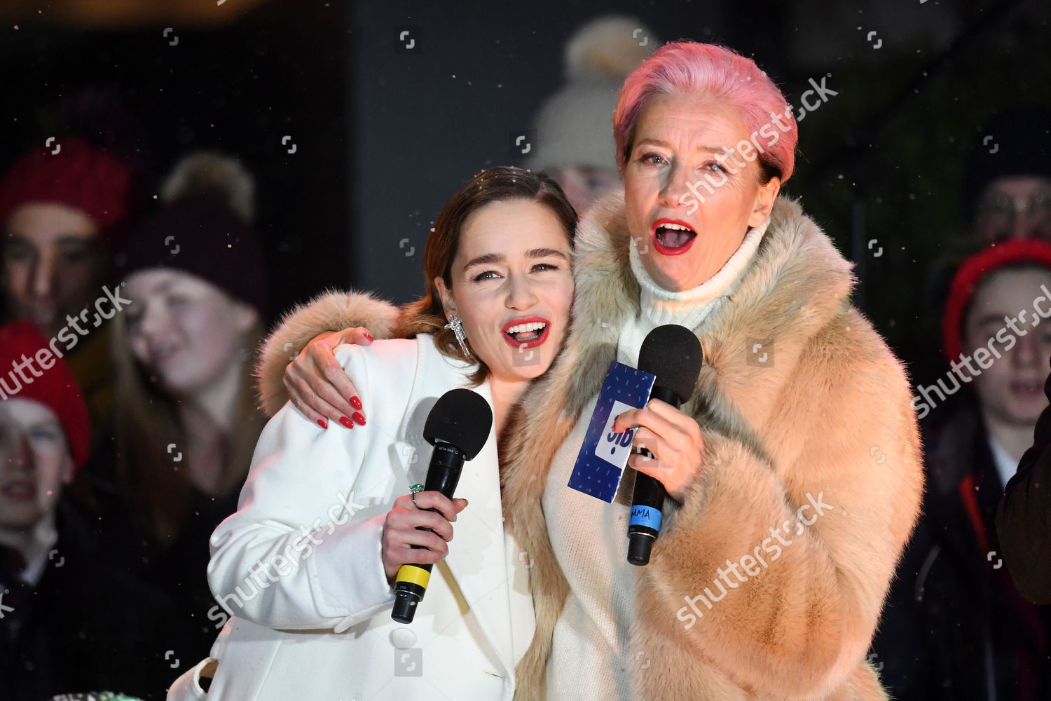Emilia Clarke Emma Thompson Singing Last Editorial Stock Photo - Stock ...