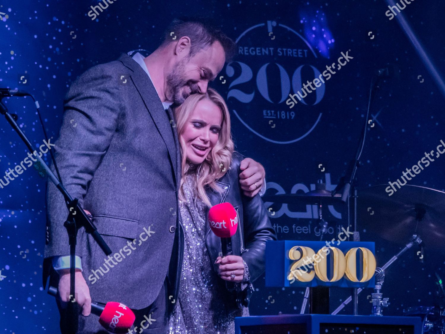 Heart Presenters Jamie Theakston Amanda Holden Editorial Stock Photo ...