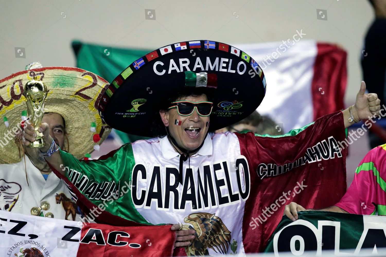Mexico Fan Cheer During Concacaf Nations Editorial Stock Photo - Stock ...