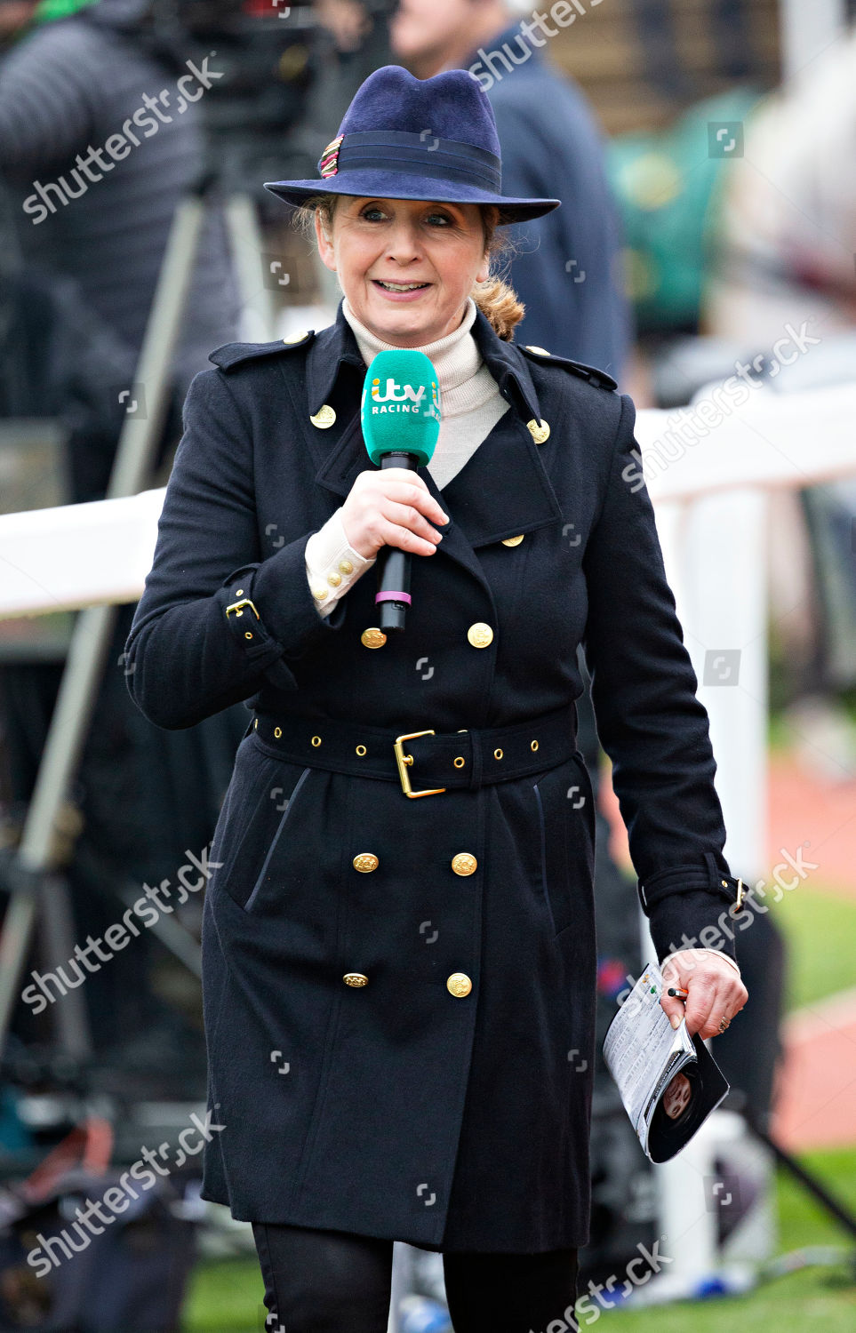 Itv Racing Presenter Alice Plunkett Editorial Stock Photo - Stock Image ...