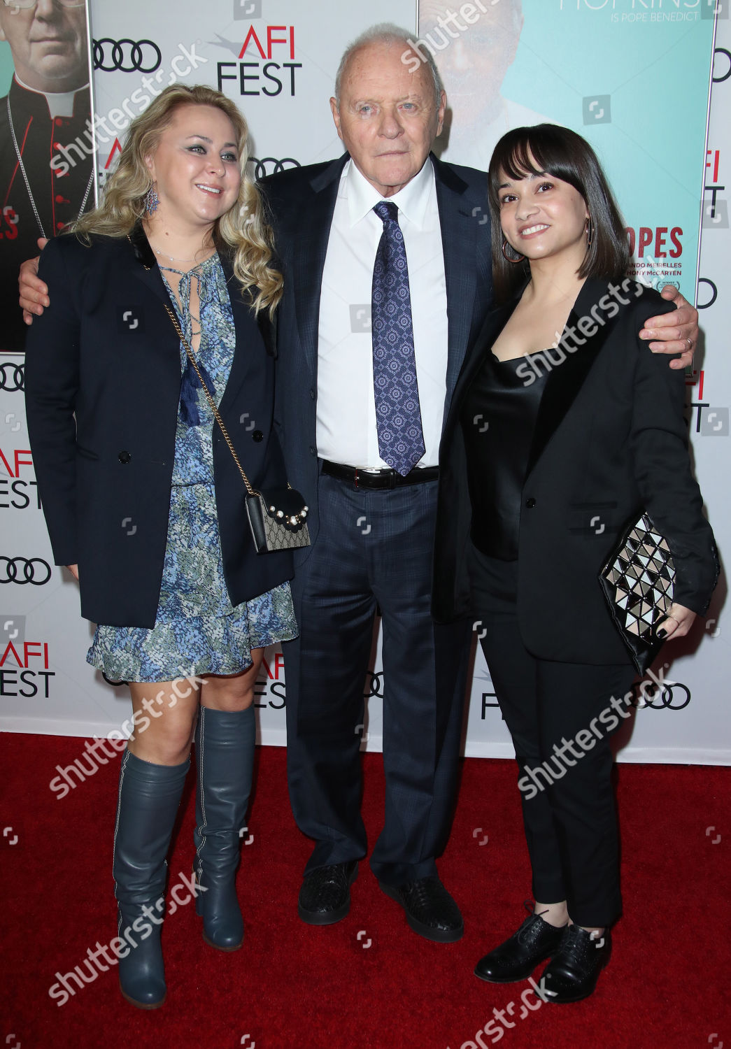 Sir Anthony Hopkins Tara Arroyave Natalia Editorial Stock Photo - Stock ...