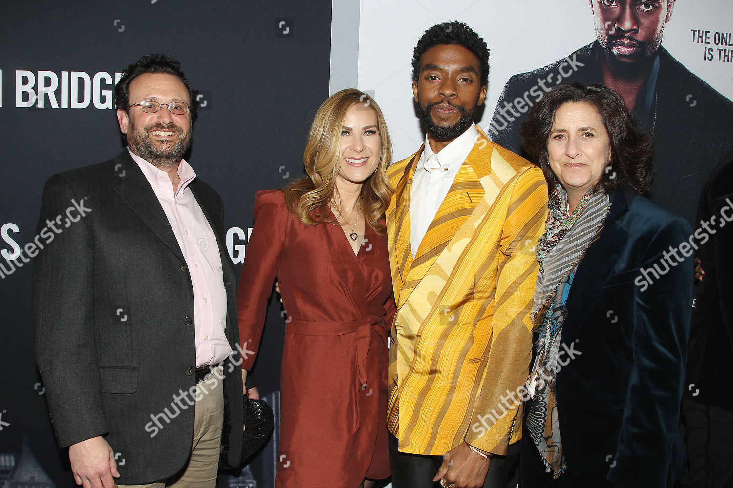 Adrian Alperovich Rachel Shane Chadwick Boseman Editorial Stock Photo ...