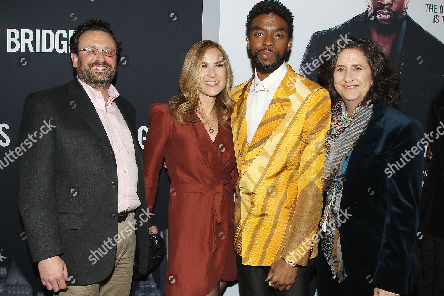 Adrian Alperovich Rachel Shane Chadwick Boseman Editorial Stock Photo ...