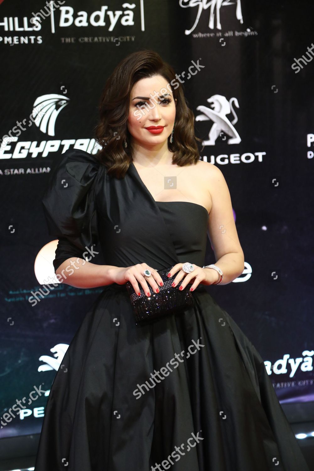 Syrian Actress Nisreen Tafesh Arrives Opening Editorial Stock Photo ...