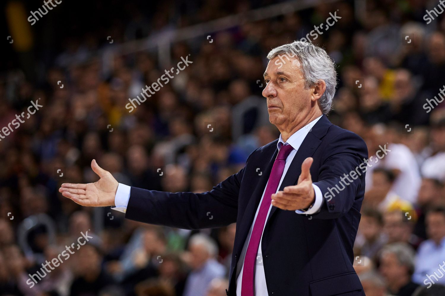 Fc Barcelonas Head Coach Svetislav Pesic Editorial Stock Photo - Stock ...