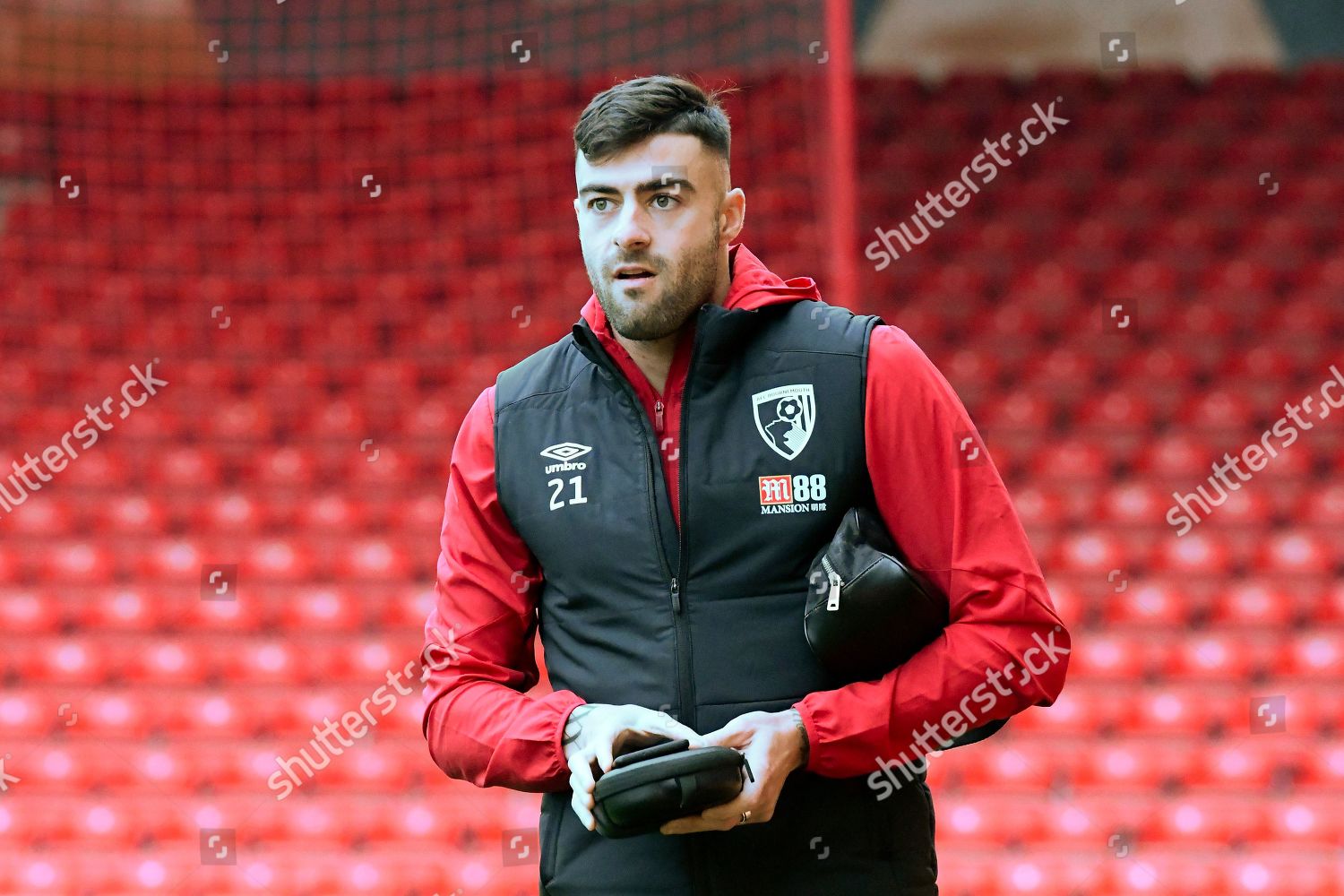 Diego Rico 21 Afc Bournemouth Arrives Editorial Stock Photo - Stock ...